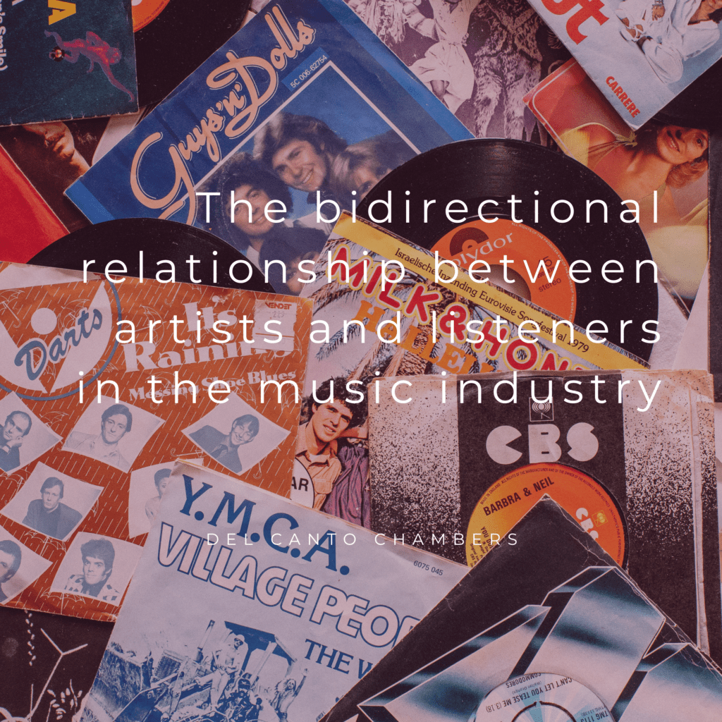 bidirectional relationship between artists and listeners