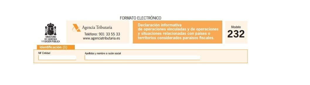 The form 232 Declaration: The spanish tax office red tape: