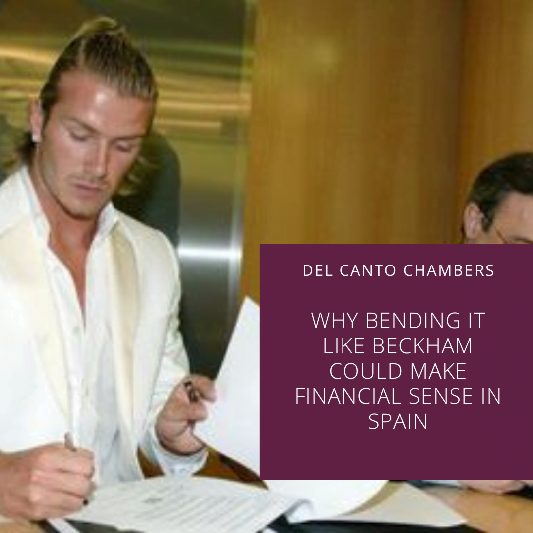 Why bending it like Beckham could make financial sense in Spain
